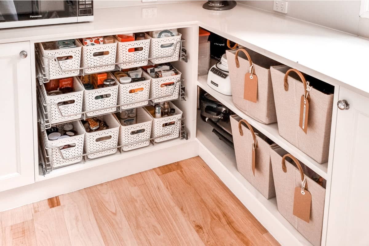 Storage solution materials.